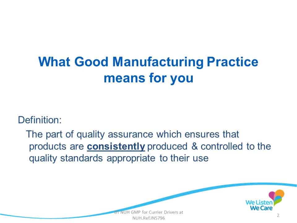 Driver GMP Training - Arrow Cars